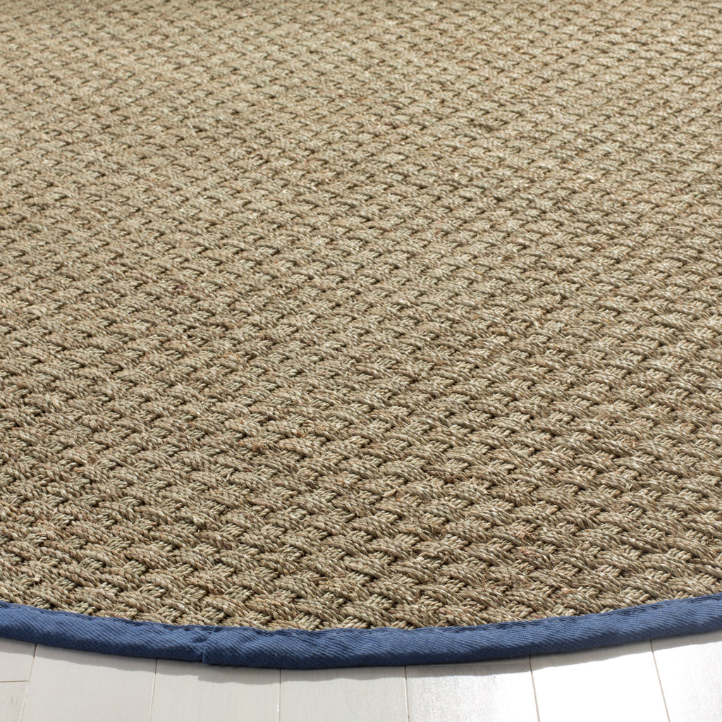 Safavieh Natural Fiber NF114T Natural/Navy Area Rug – Incredible Rugs ...