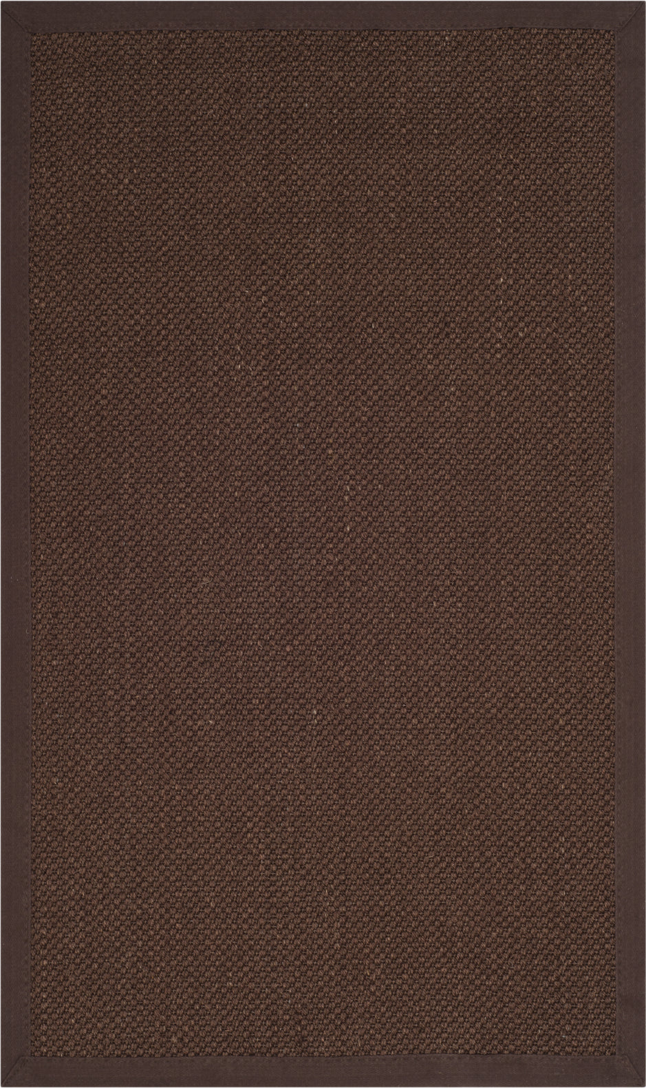 Safavieh Natural Fiber NF133D Chocolate/Dark Brown Area Rug ...