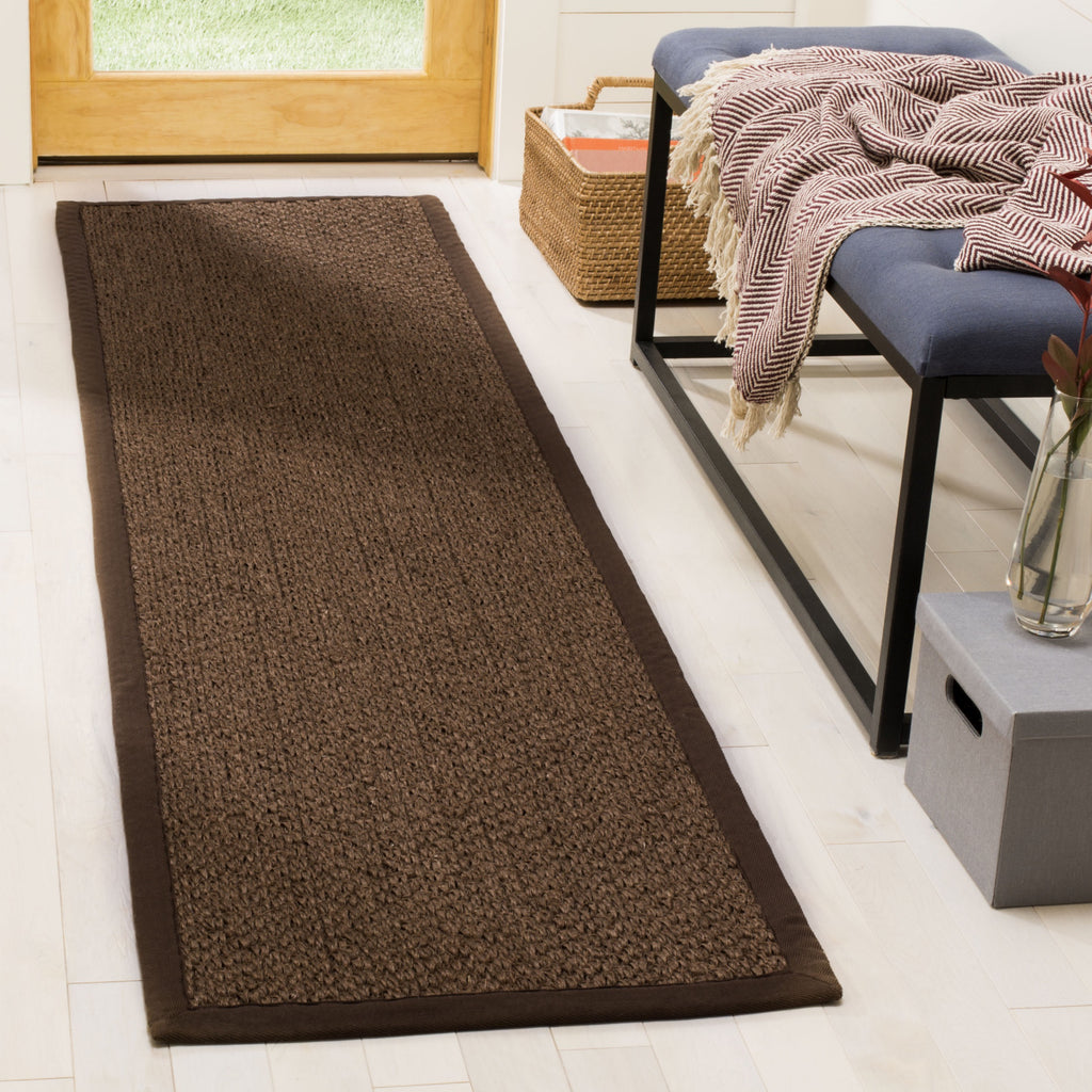 Safavieh Natural Fiber NF525D Chocolate Area Rug – Incredible Rugs and ...