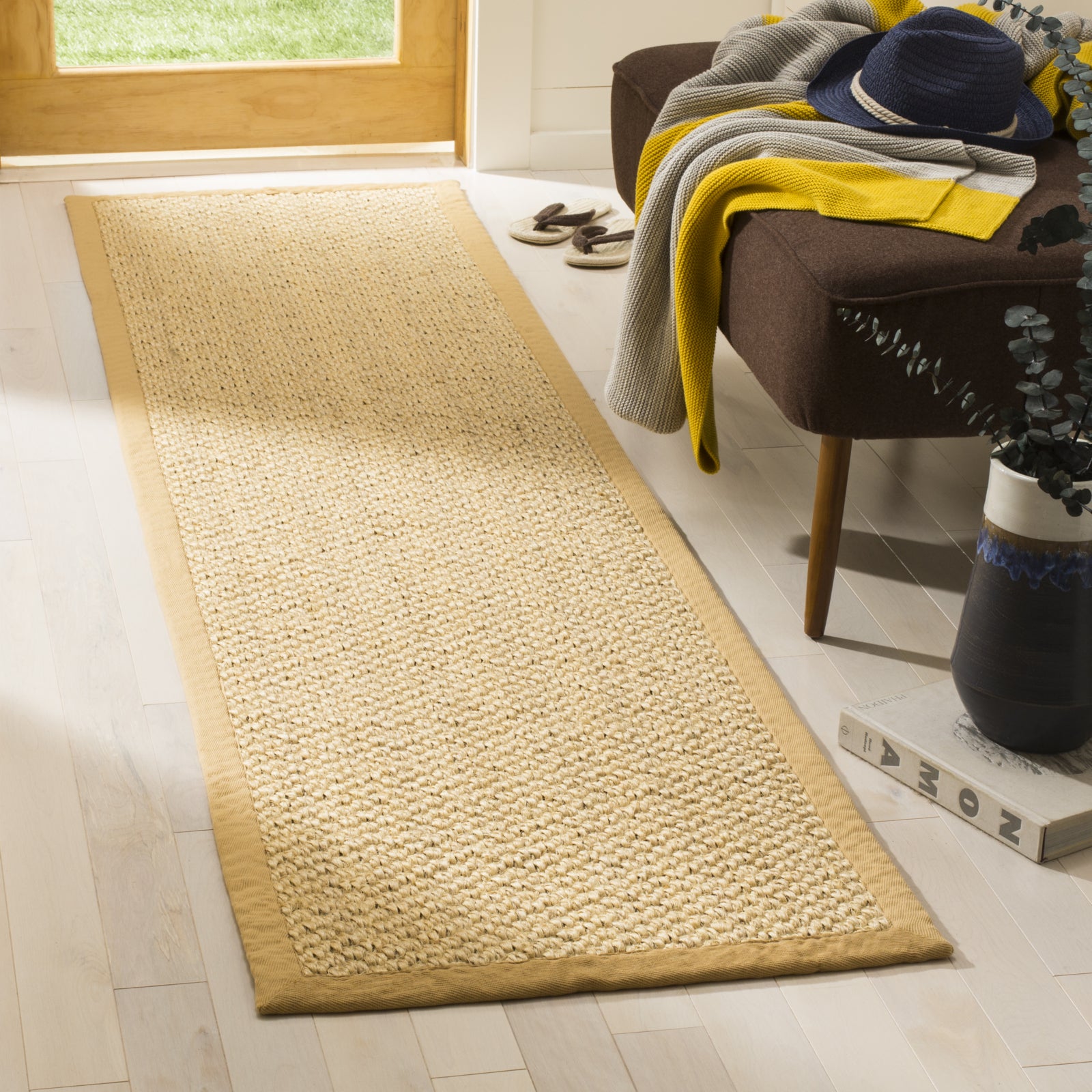 Safavieh Natural Fiber NF525F Maize Area Rug – Incredible Rugs and Decor