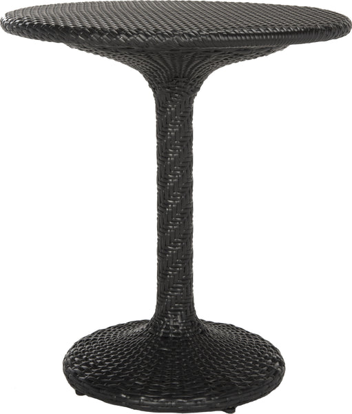 Safavieh Bilson Rattan Bistro Table Black – Incredible Rugs and Decor