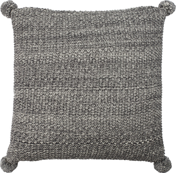 Safavieh Pom Knit Textures and Weaves Dark Grey/Natural – Incredible ...