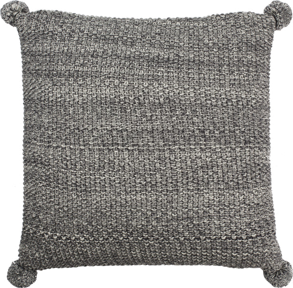 Safavieh Pom Knit Textures and Weaves Dark Grey/Natural – Incredible ...