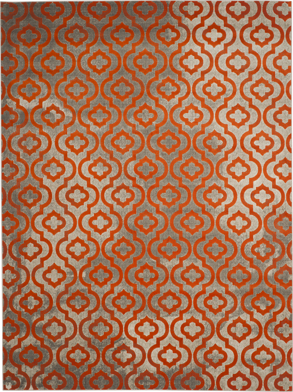 Safavieh Porcello PRL7734F Light Grey/Orange Area Rug – Incredible Rugs ...