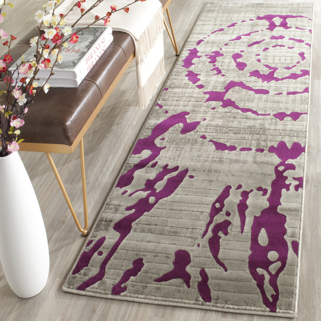 Safavieh Porcello PRL7735B Light Grey/Purple Area Rug – Incredible Rugs ...