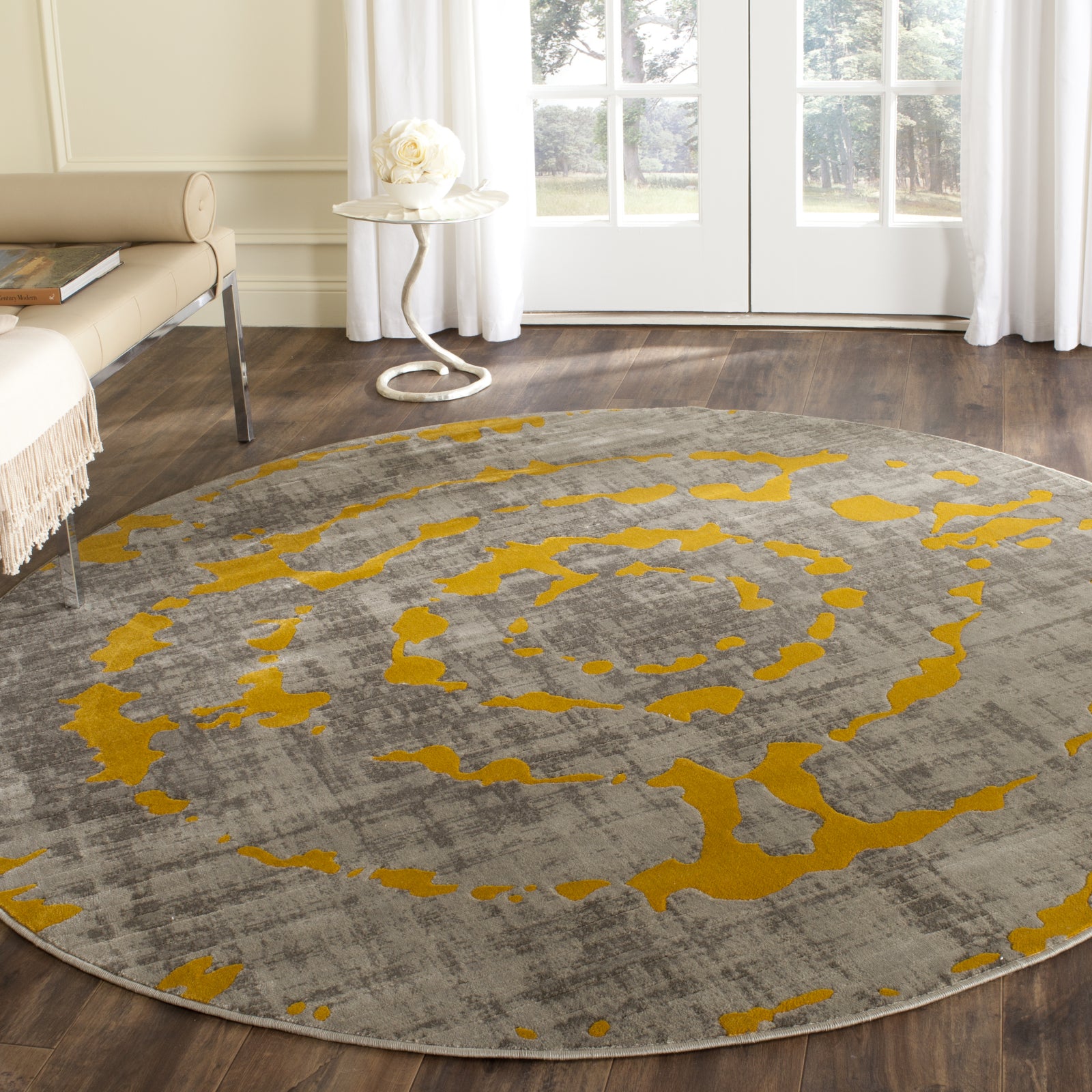 Safavieh Porcello PRL7735C Light Grey/Yellow Area Rug – Incredible Rugs ...