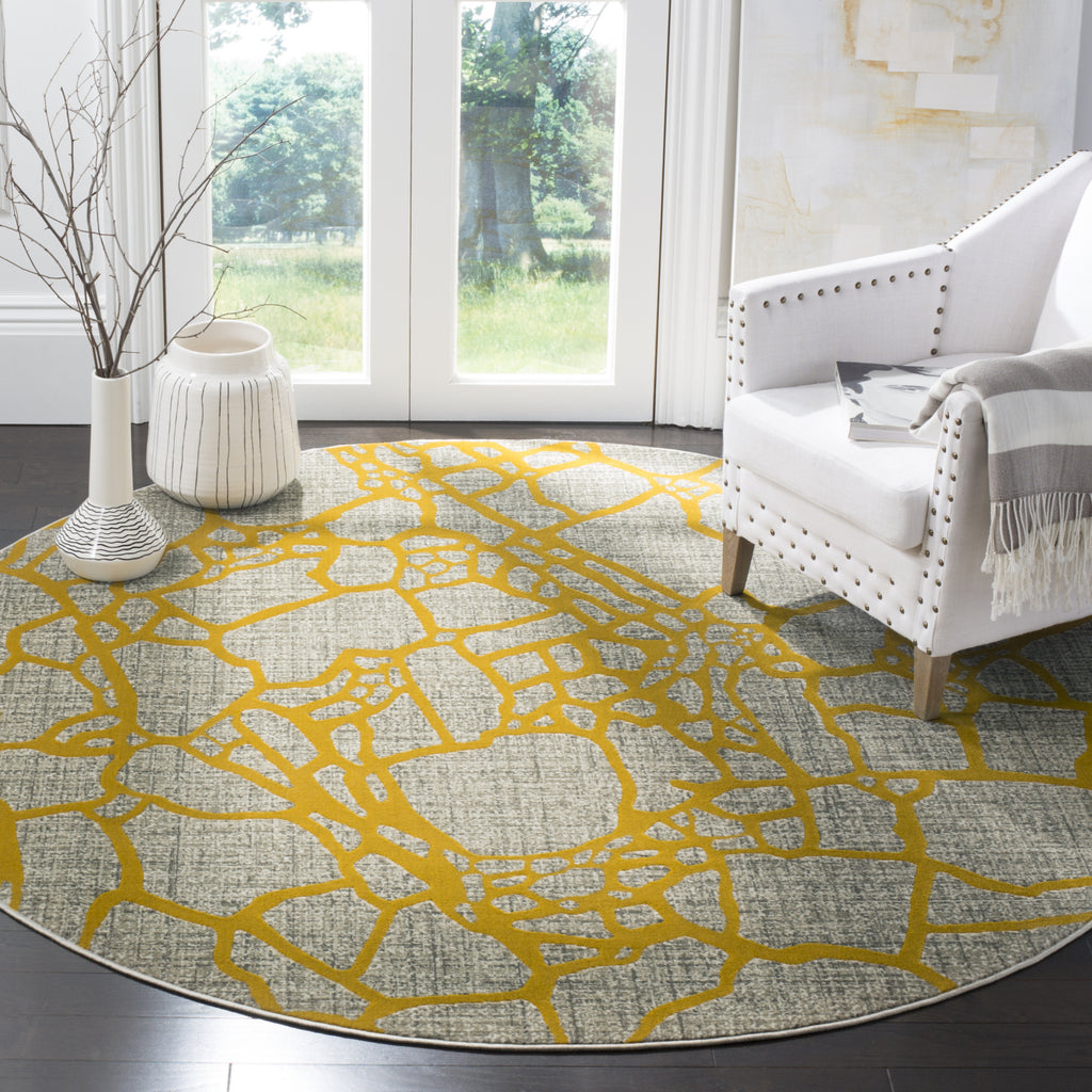 Safavieh Porcello PRL7737C Light Grey/Yellow Area Rug – Incredible Rugs ...