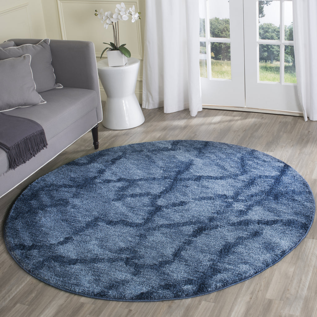 Safavieh Retro RET2144 Blue/Dark Blue Area Rug – Incredible Rugs and Decor