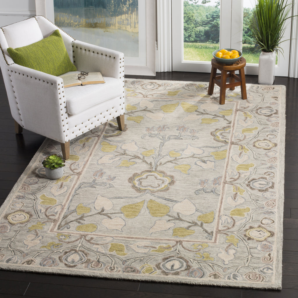 Safavieh Roslyn 908 Light Grey/Multi Area Rug – Incredible Rugs and Decor