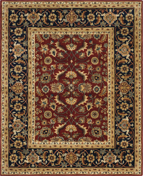 Safavieh Royalty Roy256 Rust/Navy Area Rug – Incredible Rugs and Decor