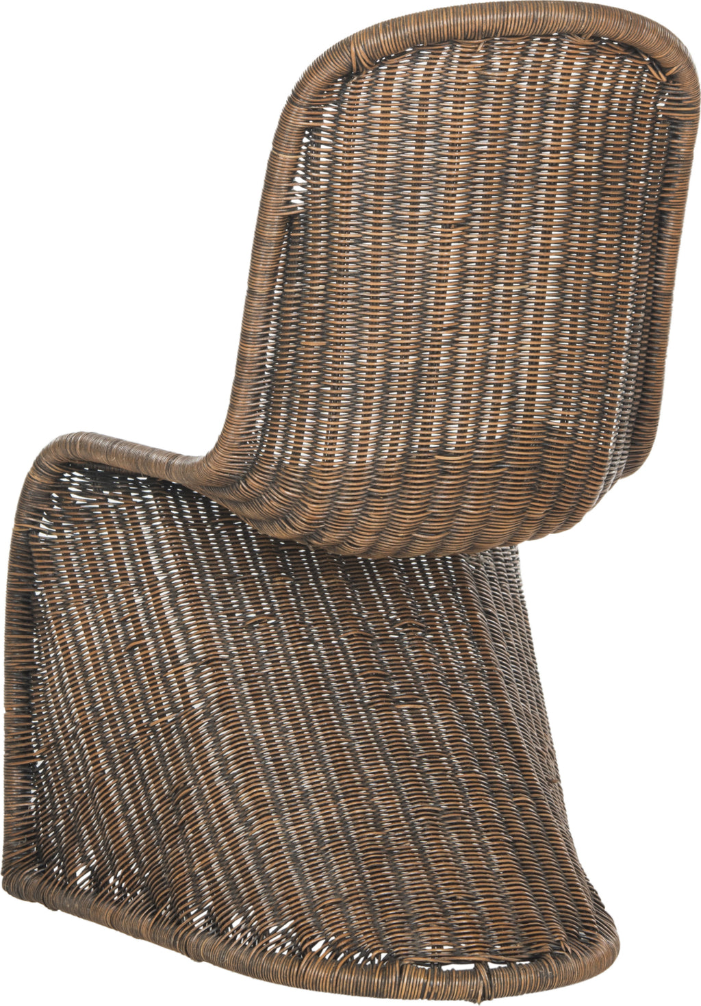 Safavieh Tana Wicker Side Chair Brown and Multi – Incredible Rugs and Decor