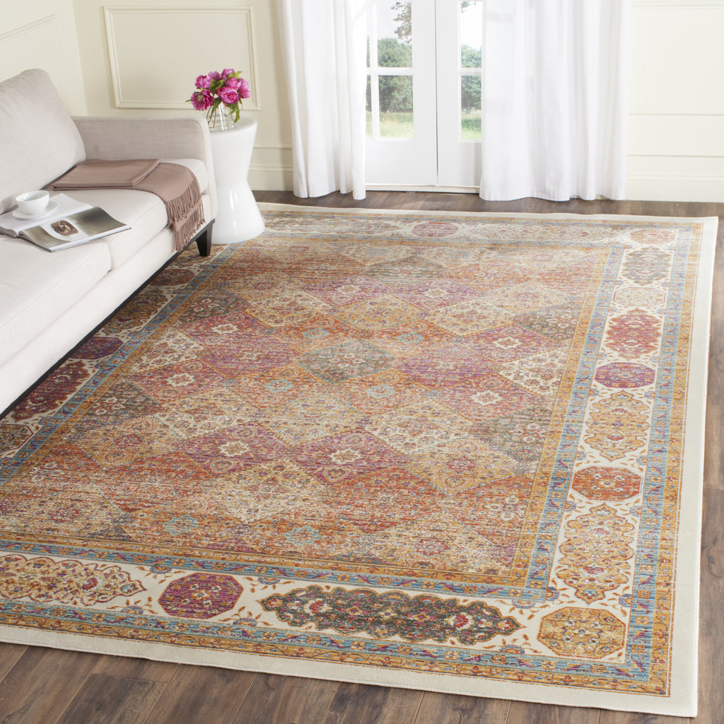 Safavieh Sevilla SEV815B Ivory/Multi Area Rug – Incredible Rugs and Decor