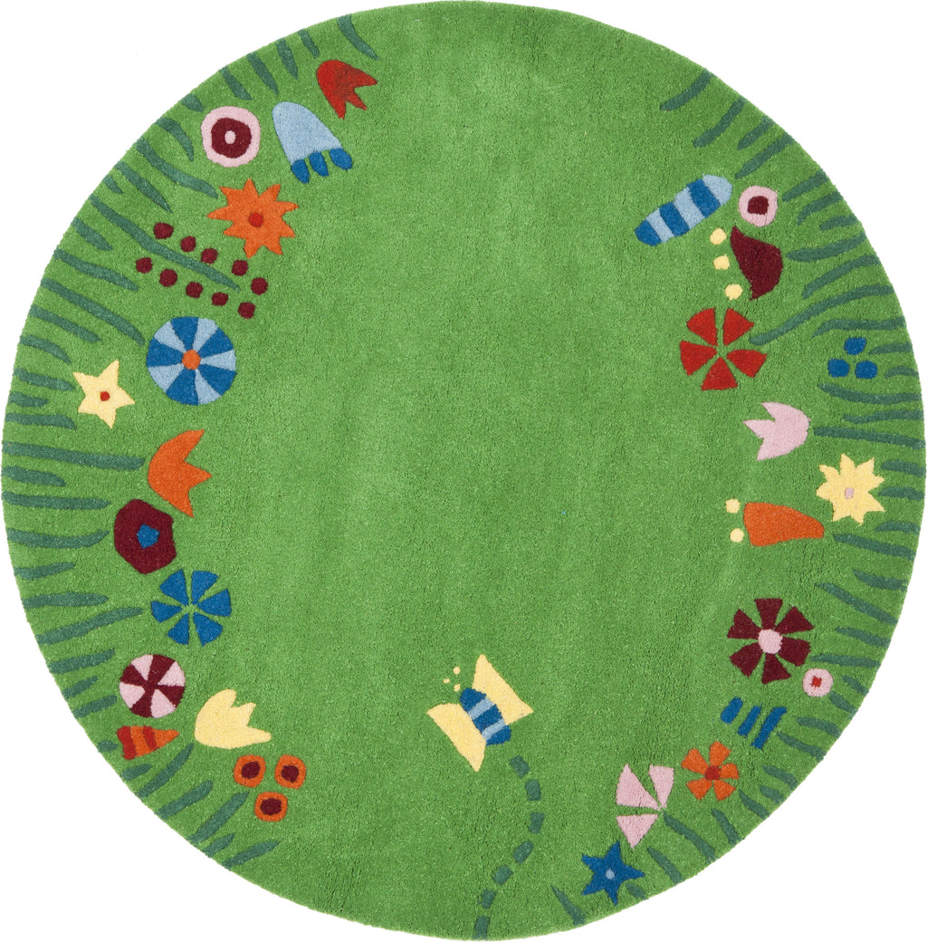 Safavieh Kids Sfk751 Green/Multi Area Rug – Incredible Rugs and Decor