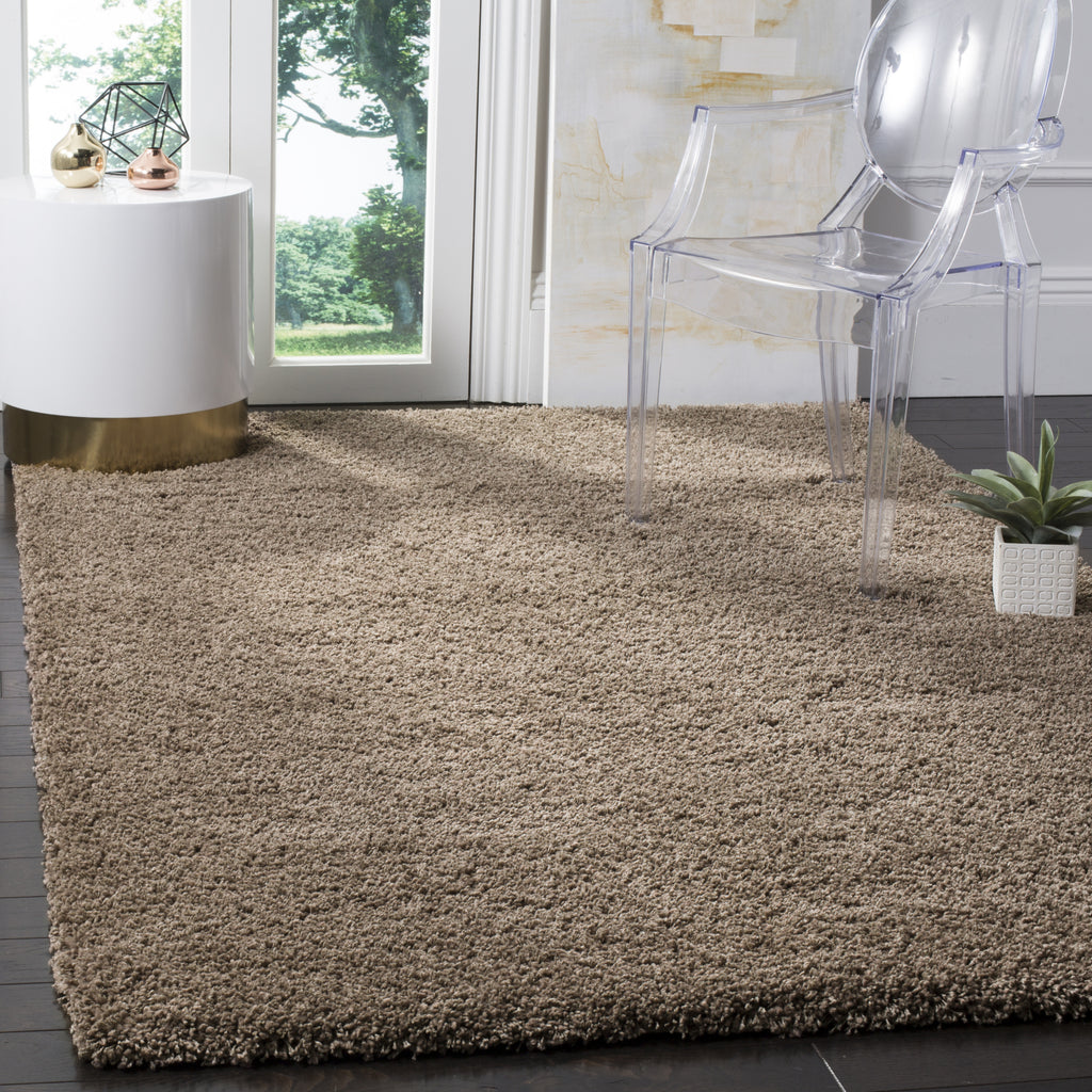 Safavieh California Shag SG151 Taupe Area Rug – Incredible Rugs and Decor