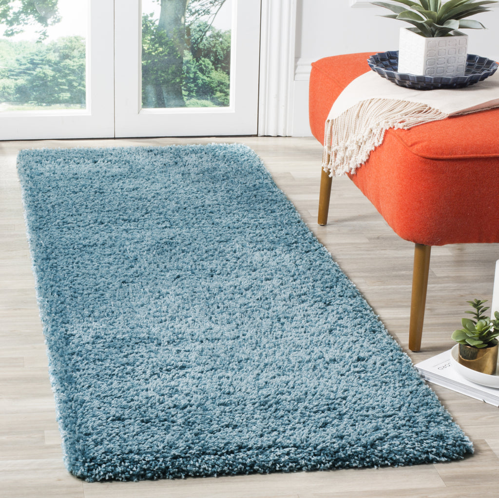 Safavieh California Shag SG151 Turquoise Area Rug – Incredible Rugs and ...
