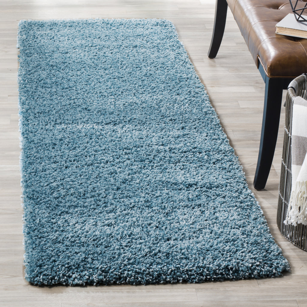 Safavieh California Shag SG151 Turquoise Area Rug – Incredible Rugs and ...