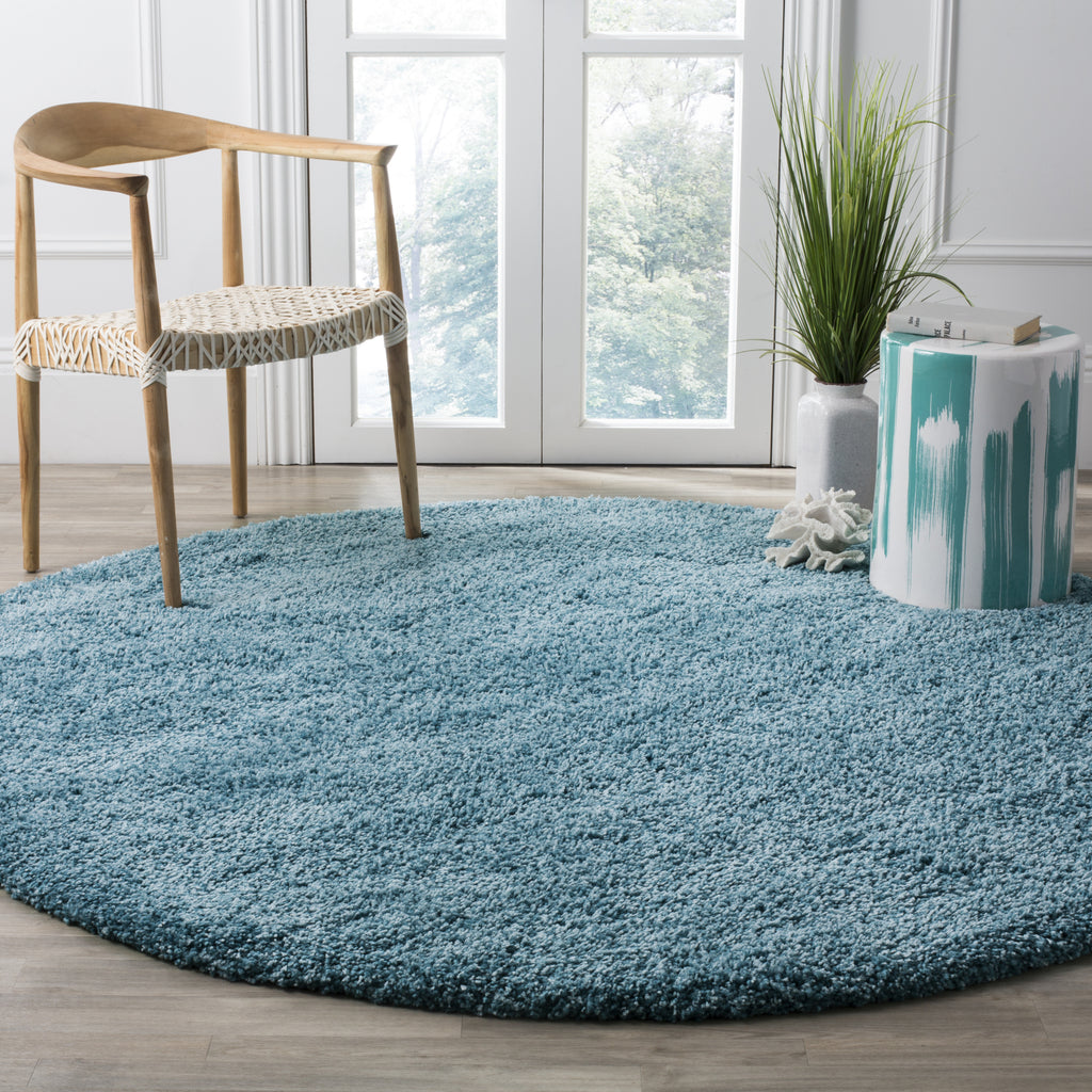 Safavieh California Shag SG151 Turquoise Area Rug – Incredible Rugs and ...