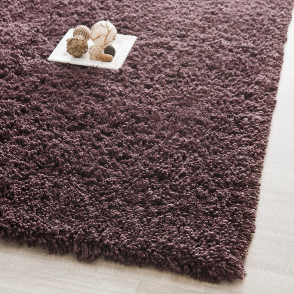 Safavieh Shag Classic Ultra Chocolate Area Rug – Incredible Rugs and Decor
