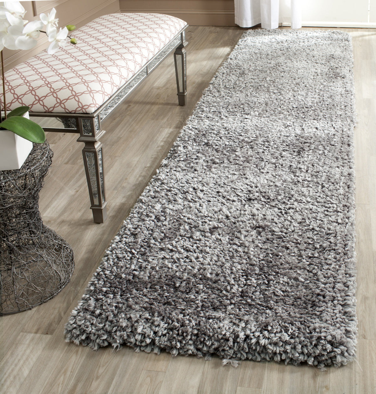 Safavieh Shag Popcorn Silver Area Rug – Incredible Rugs and Decor
