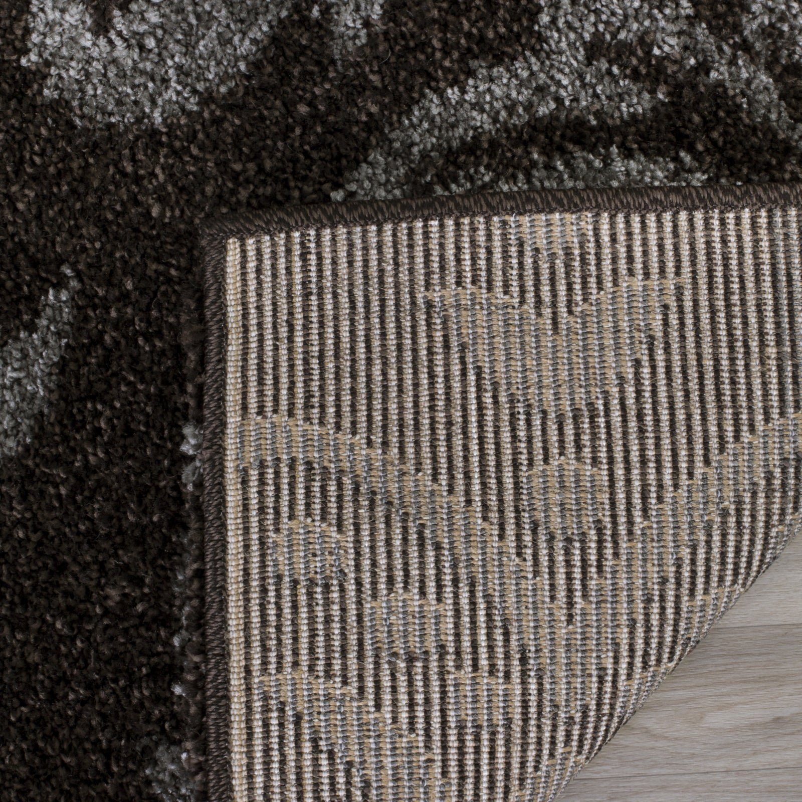 Safavieh Shag SG460 Dark Brown/Smoke Area Rug – Incredible Rugs and Decor