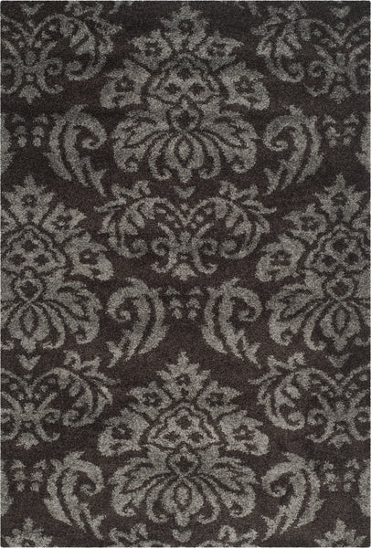 Safavieh Shag SG460 Dark Brown/Smoke Area Rug – Incredible Rugs and Decor