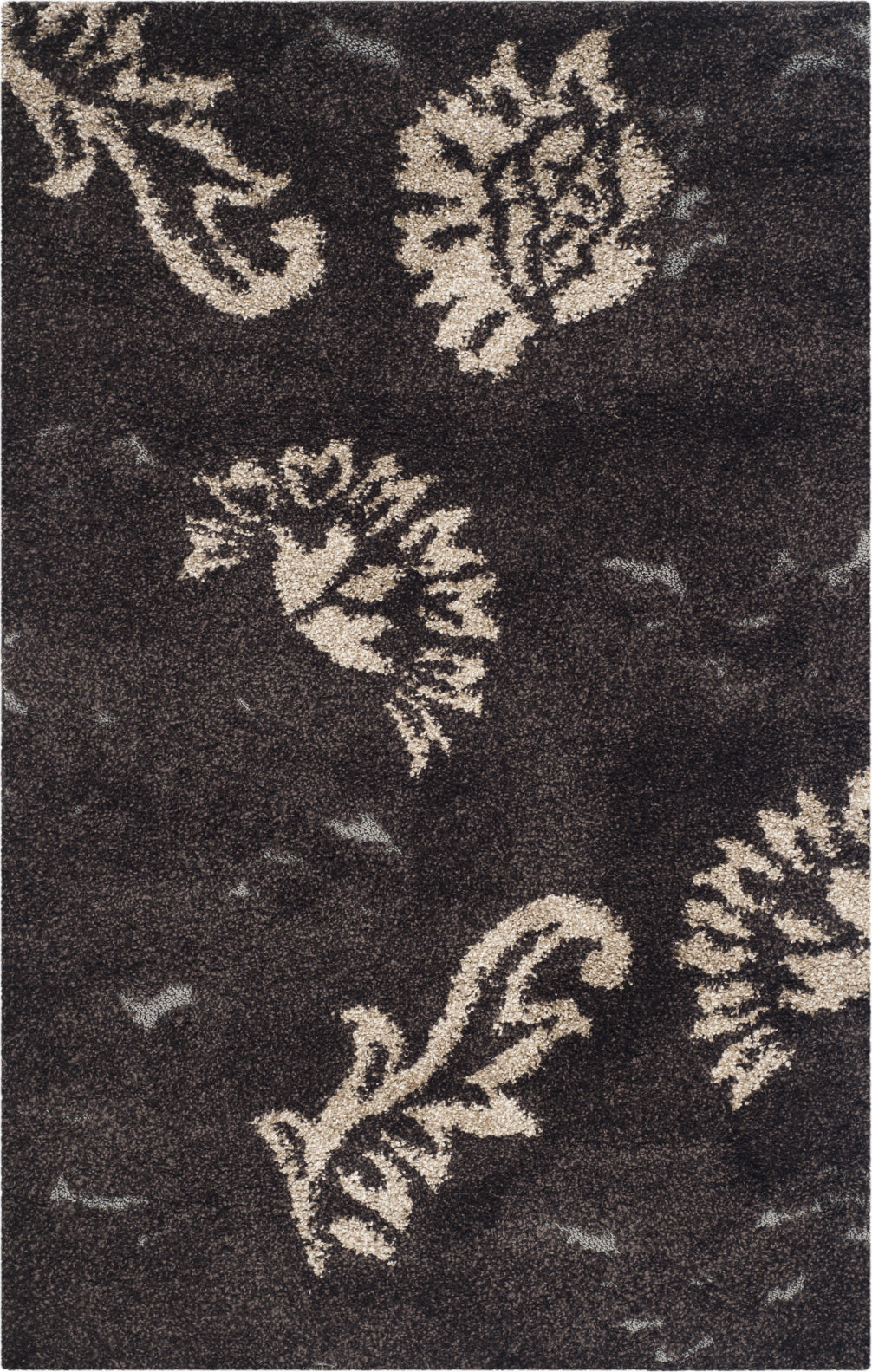 Safavieh Shag SG463 Dark Brown/Smoke Area Rug – Incredible Rugs and Decor