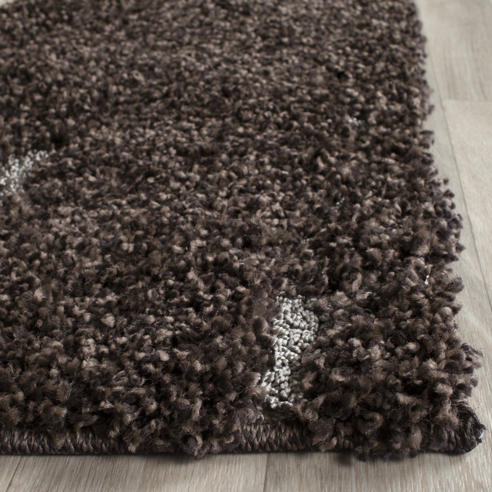 Safavieh Shag SG463 Dark Brown/Smoke Area Rug – Incredible Rugs and Decor