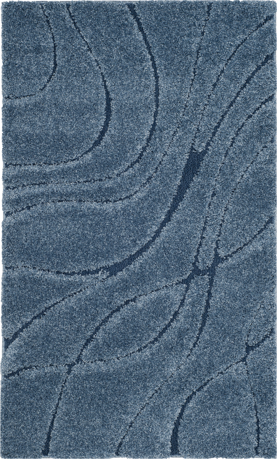 Safavieh Shag SG471 Light Blue/Blue Area Rug – Incredible Rugs and Decor