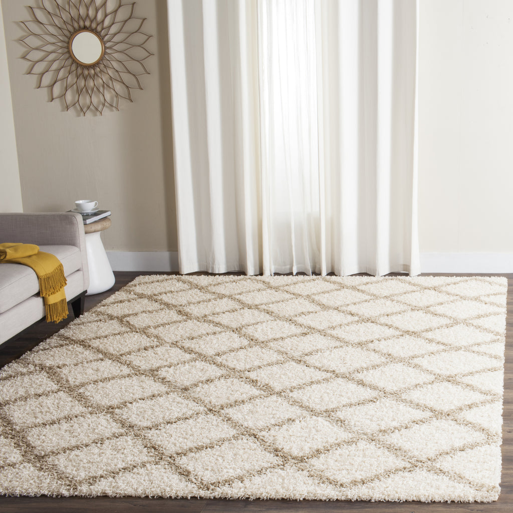Safavieh Dallas Shag SGD258B Ivory/Beige Area Rug – Incredible Rugs and ...