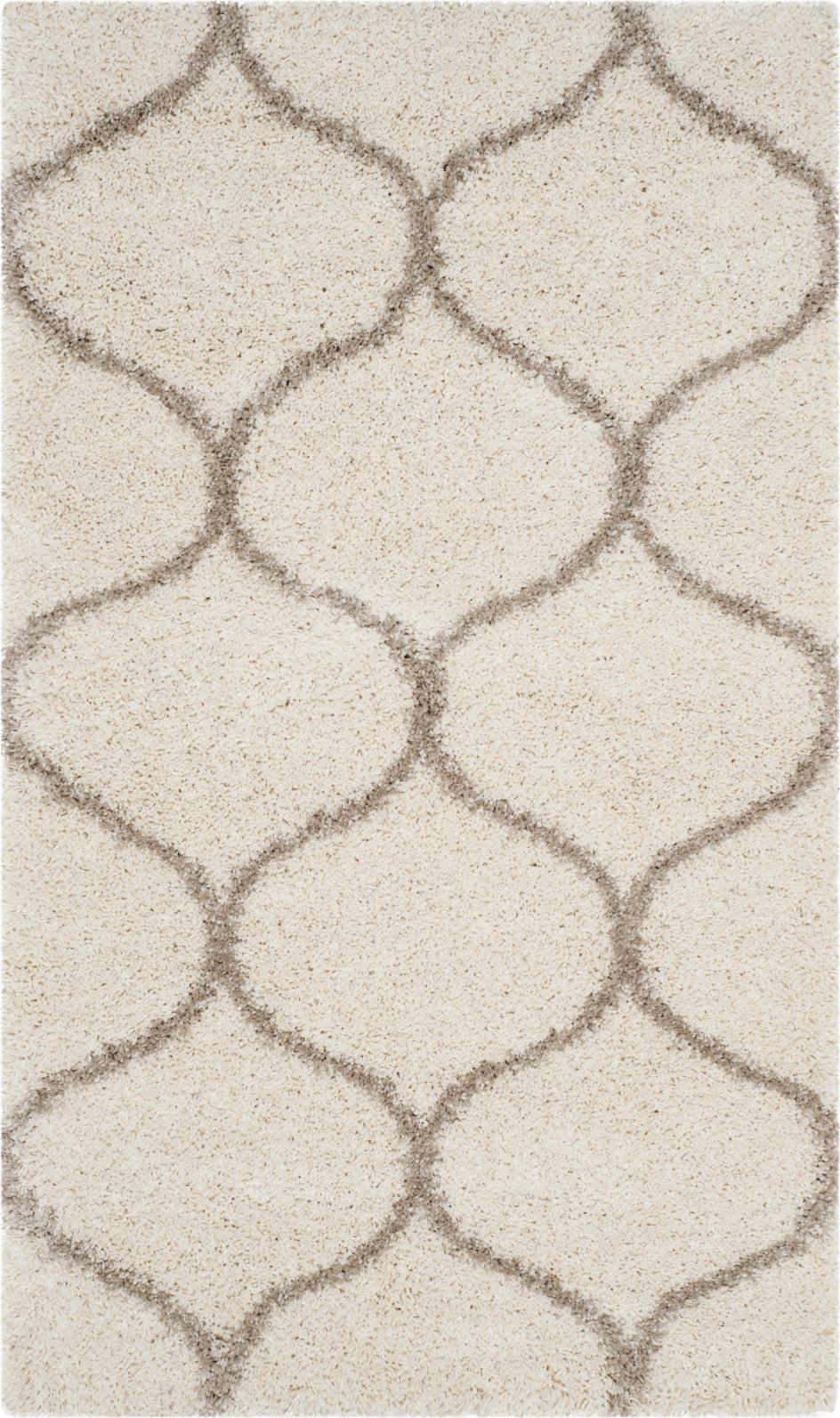 Safavieh Hudson Shag SGH280D Ivory/Beige Area Rug – Incredible Rugs and ...