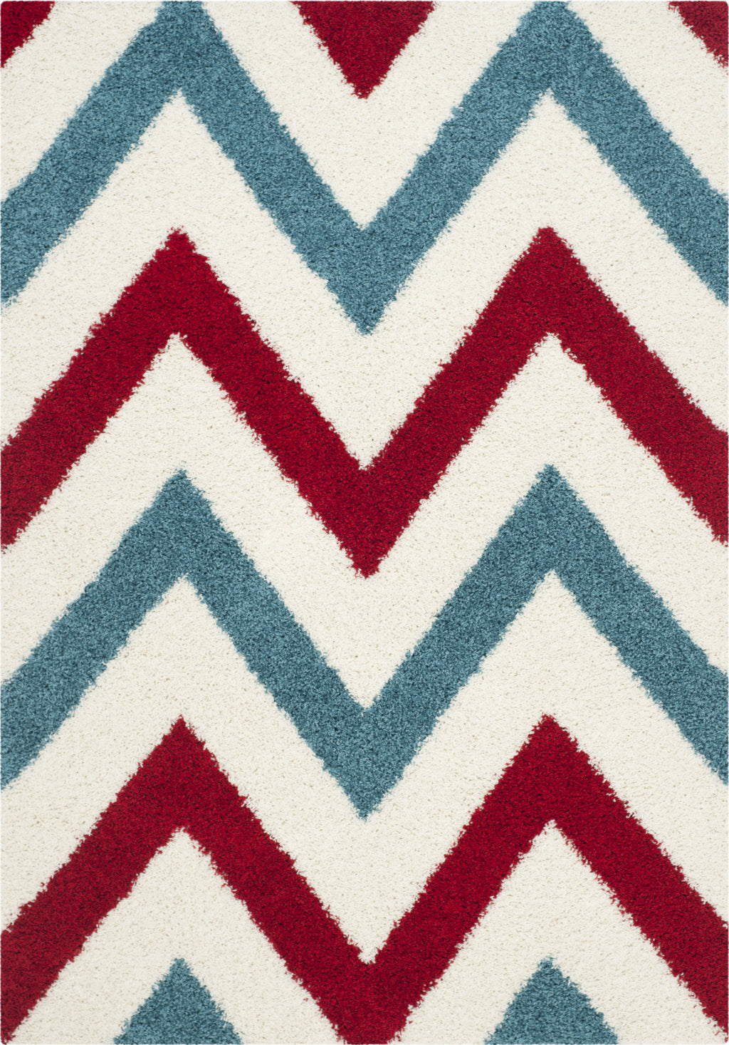Safavieh Sgk-shag Kids SGK564B Ivory/Red Area Rug – Incredible Rugs and ...