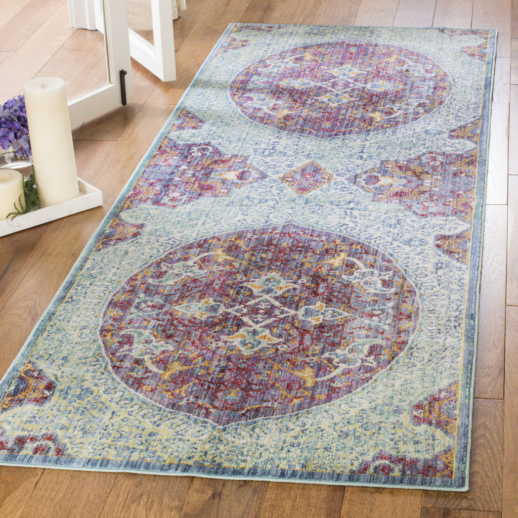 Safavieh Sutton SUT401A Purple/Turquoise Area Rug – Incredible Rugs and ...