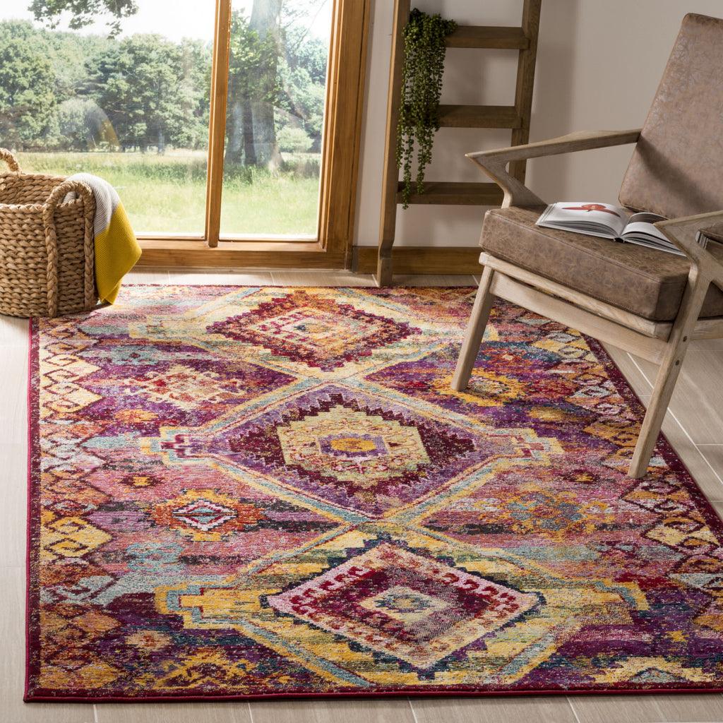 Safavieh Savannah SVH622K Red/Violet Area Rug – Incredible Rugs and Decor