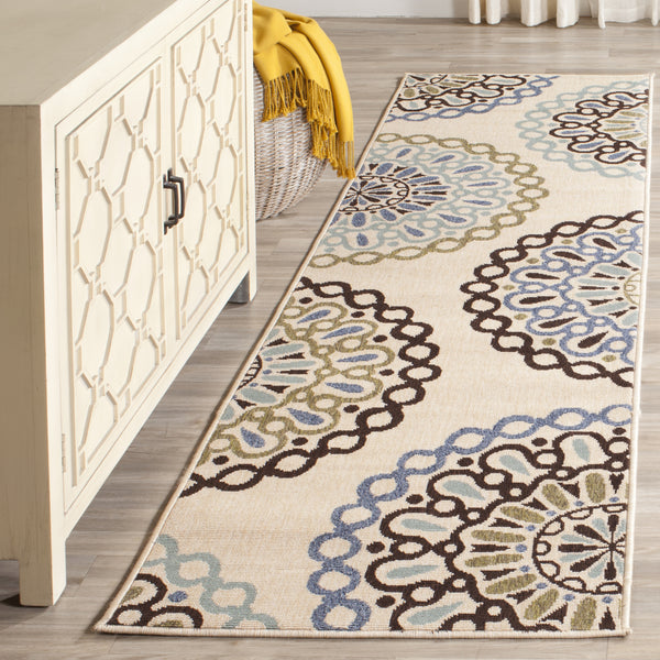 Safavieh Veranda VER092 Cream/Blue Area Rug – Incredible Rugs and Decor