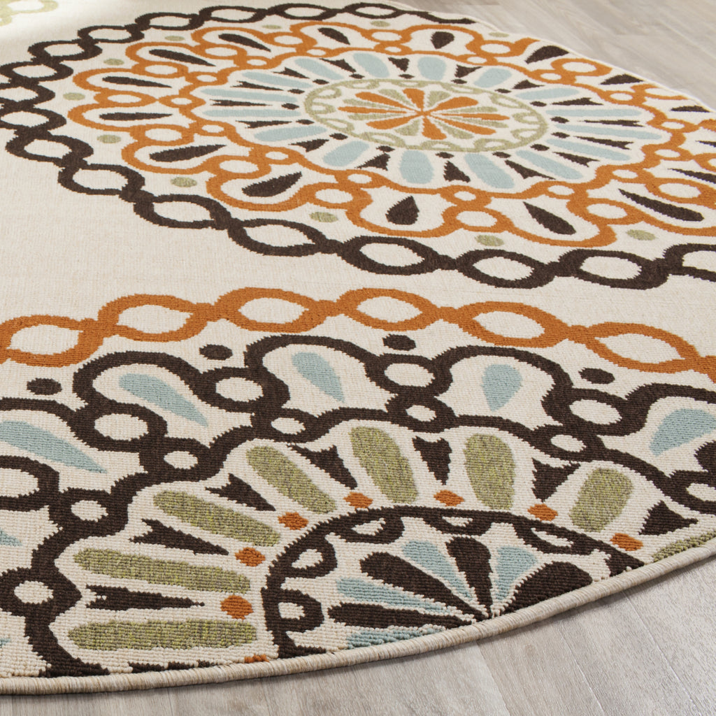 Safavieh Veranda VER092 Cream/Terracotta Area Rug – Incredible Rugs and ...