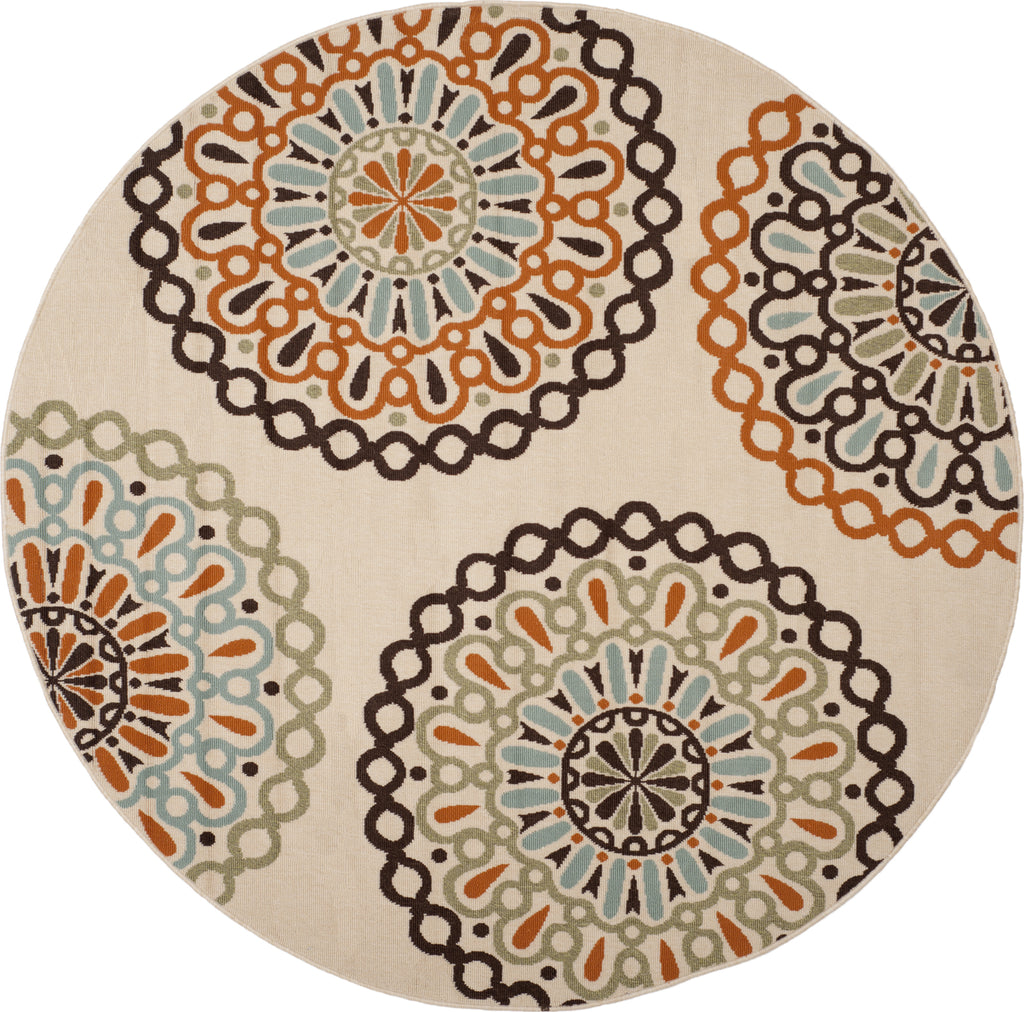 Safavieh Veranda VER092 Cream/Terracotta Area Rug – Incredible Rugs and ...