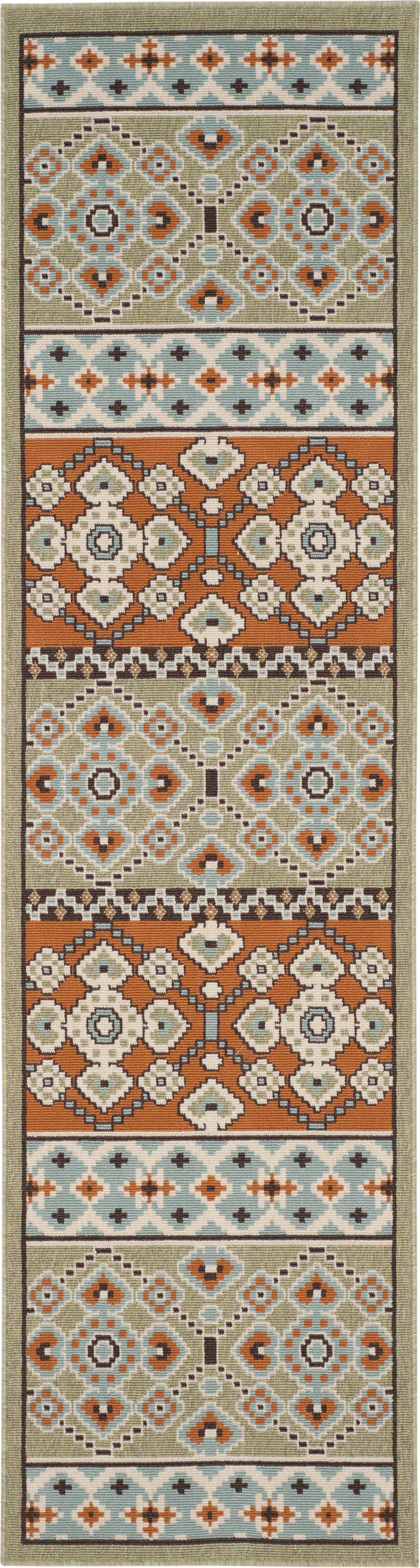 Safavieh Veranda VER093 Green/Terracotta Area Rug – Incredible Rugs and ...