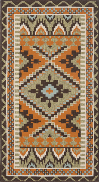 Safavieh Veranda VER096 Green/Terracotta Area Rug – Incredible Rugs and ...