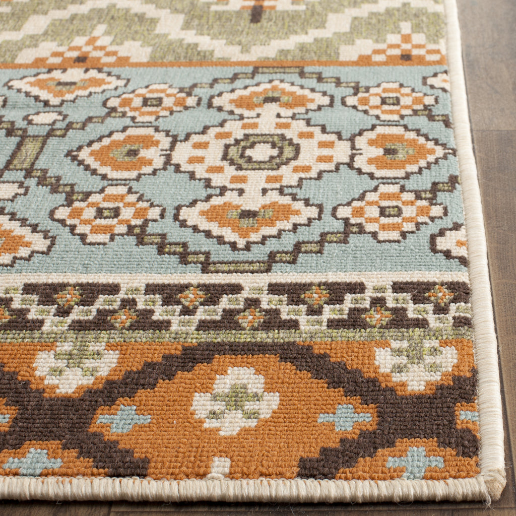 Safavieh Veranda VER097 Green/Terracotta Area Rug – Incredible Rugs and ...