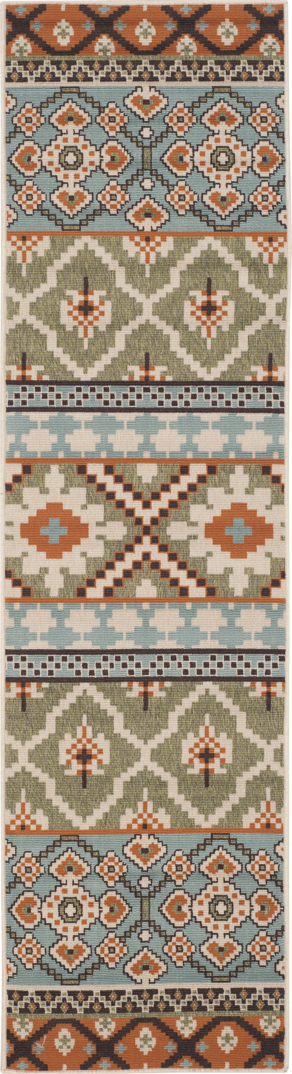 Safavieh Veranda VER097 Green/Terracotta Area Rug – Incredible Rugs and ...