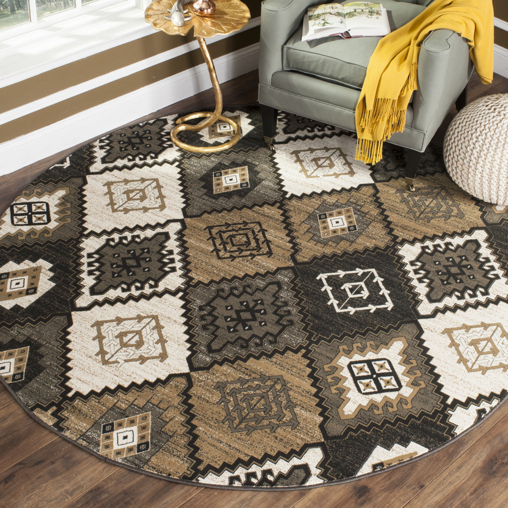 Safavieh Vintage VTG577F Black/Ivory Area Rug – Incredible Rugs and Decor