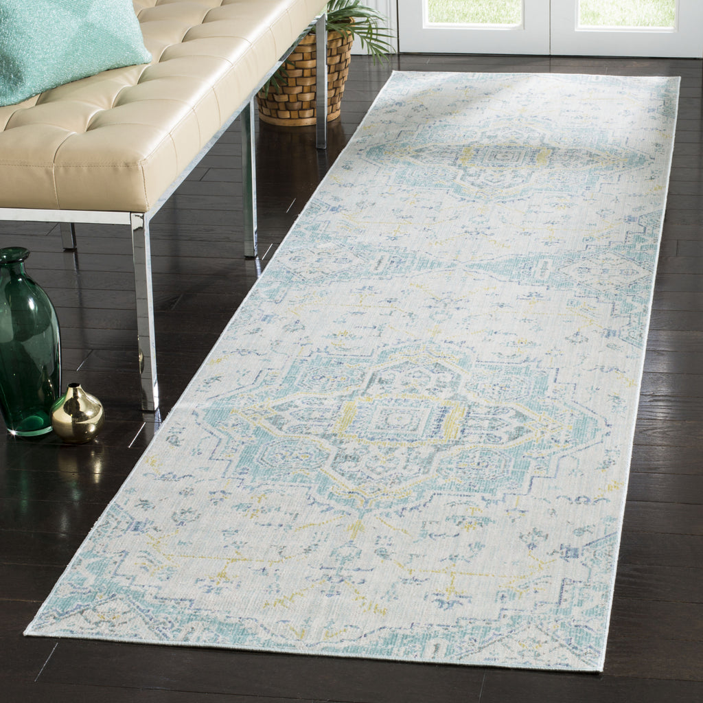 Safavieh Windsor WDS329L Light Grey/Seafoam Area Rug – Incredible Rugs ...