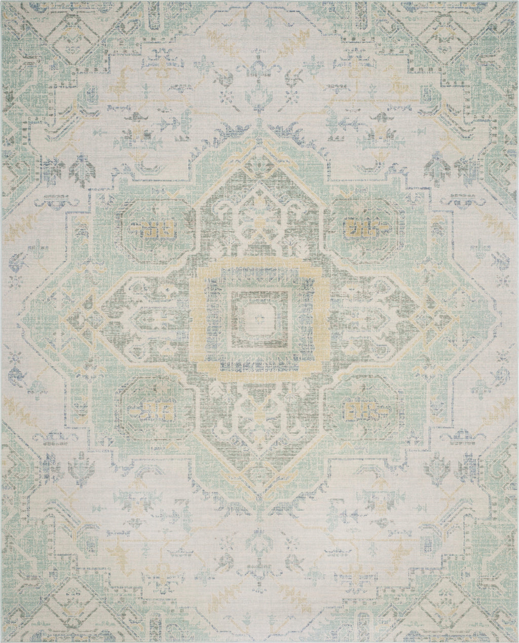 Safavieh Windsor WDS329L Light Grey/Seafoam Area Rug – Incredible Rugs ...