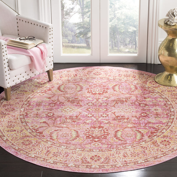 Safavieh Windsor WDS341B Pink/Orange Area Rug – Incredible Rugs and Decor