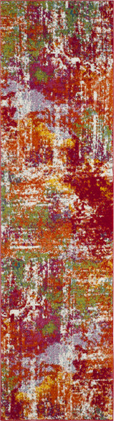 Safavieh Watercolor WTC695D Orange/Green Area Rug – Incredible Rugs and ...
