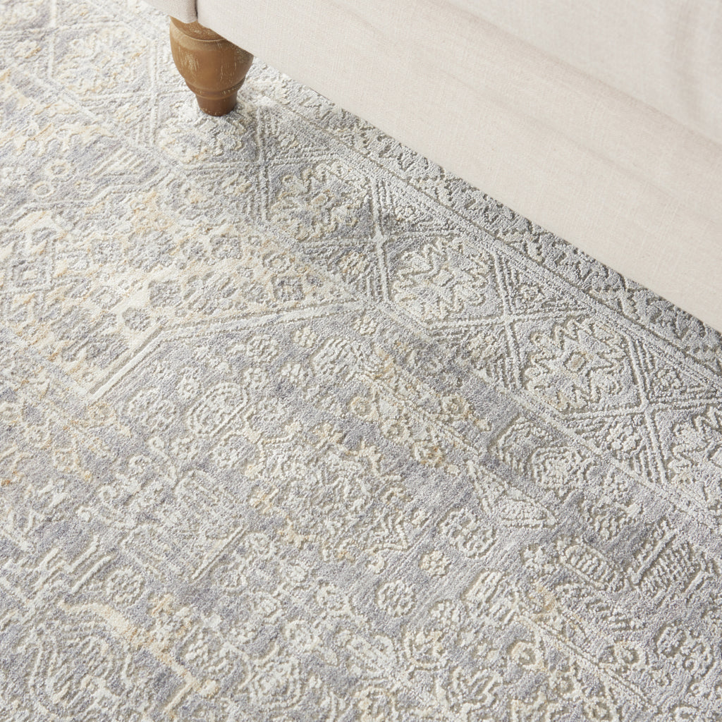 Nourison Silken Weave SLW02 Grey/Beige Area Rug – Incredible Rugs and Decor