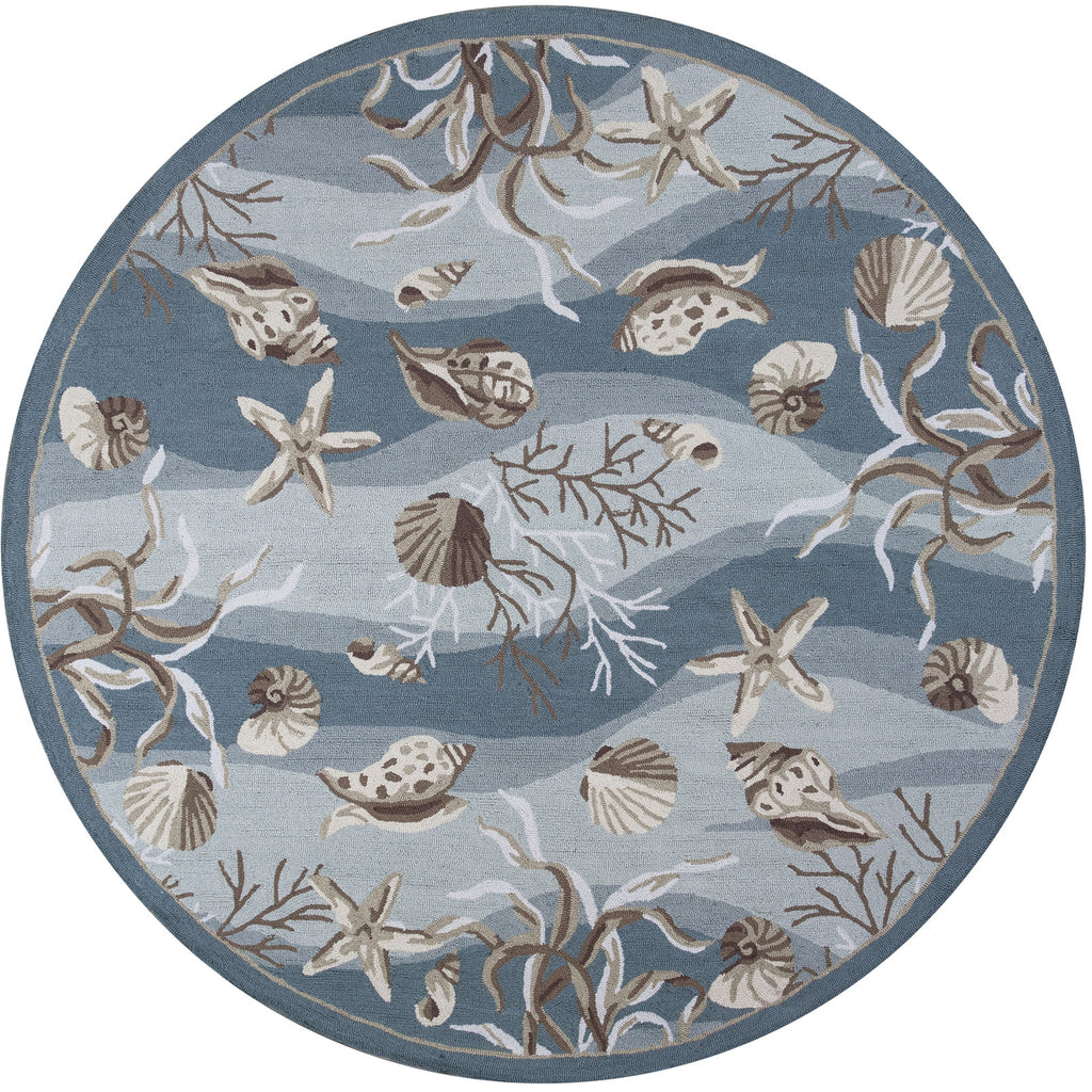 KAS Sonesta 2003 Seafoam Shells Area Rug – Incredible Rugs and Decor
