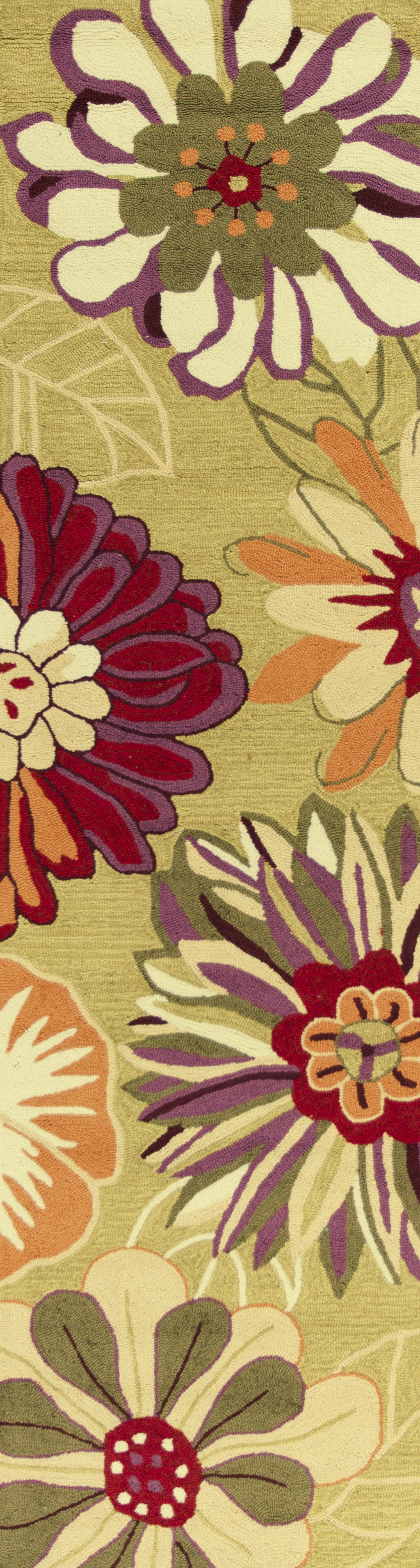 KAS Sonesta 2026 Pistachio Floral Splash Area Rug – Incredible Rugs and ...