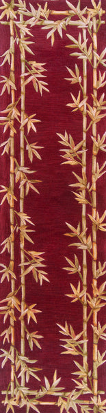 KAS Sparta 3145 Red Bamboo Double Border Area Rug – Incredible Rugs and ...