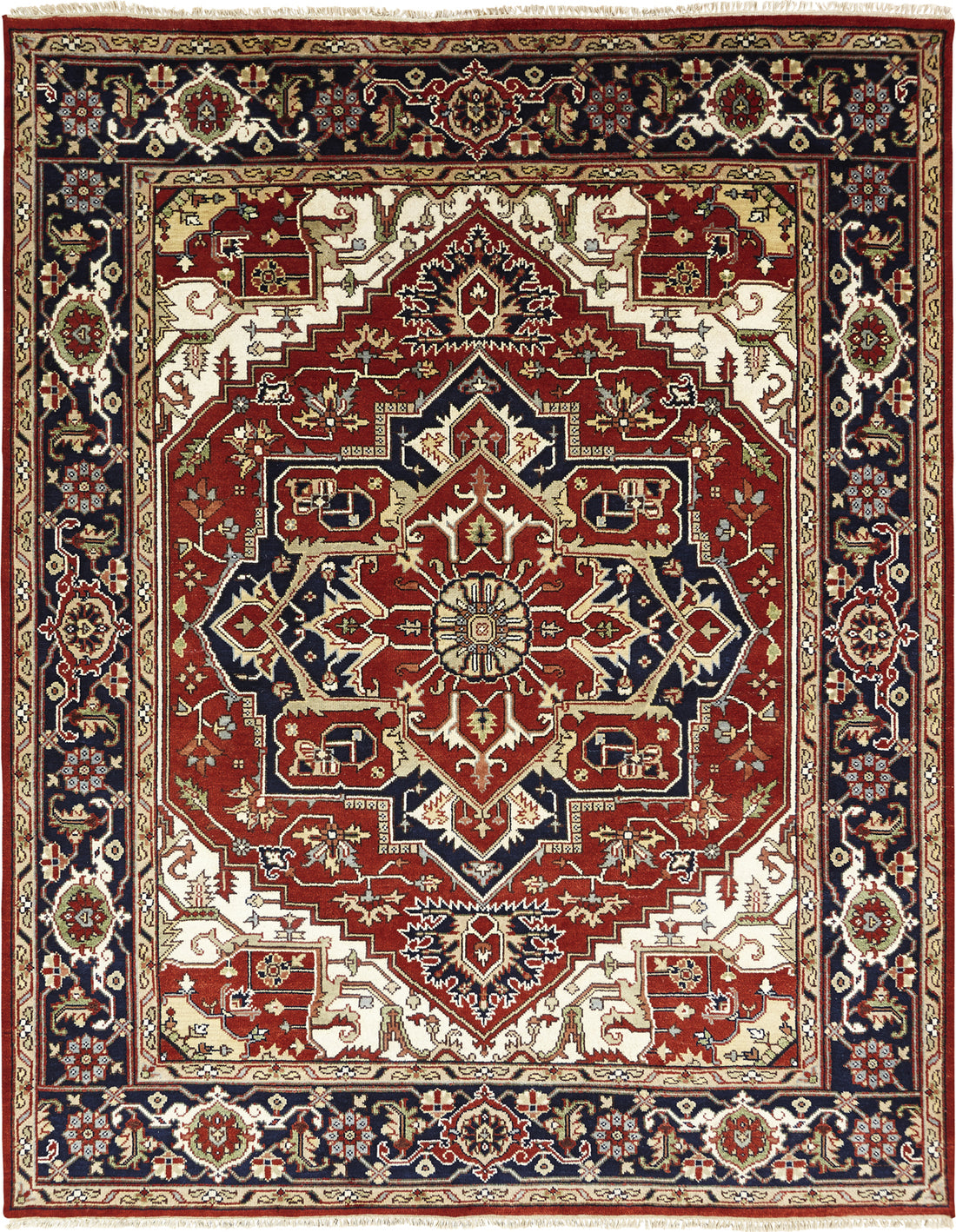K2 Umbria SR-208 Red/Navy Area Rug – Incredible Rugs and Decor